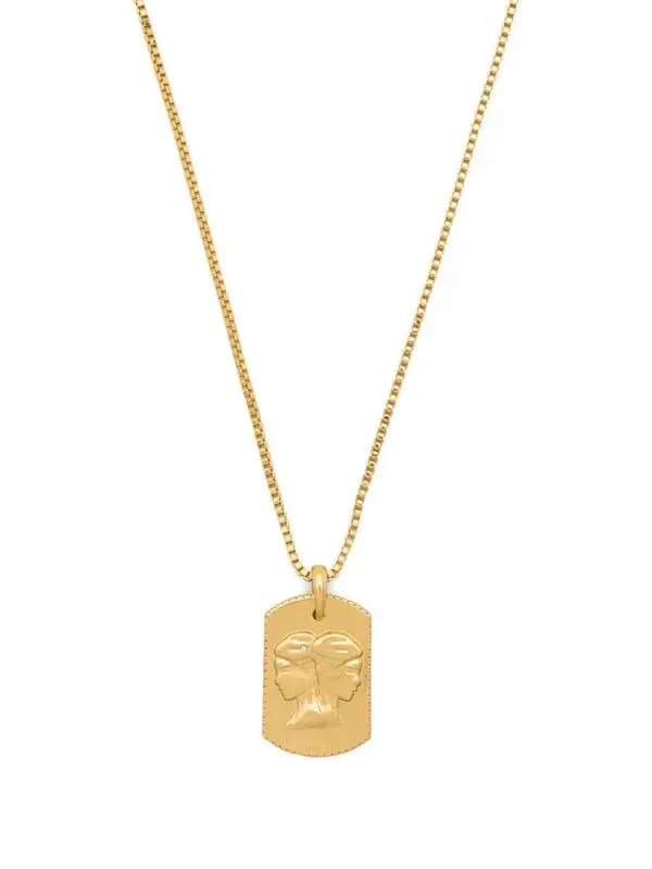 Maje Gemini-emblem Necklace