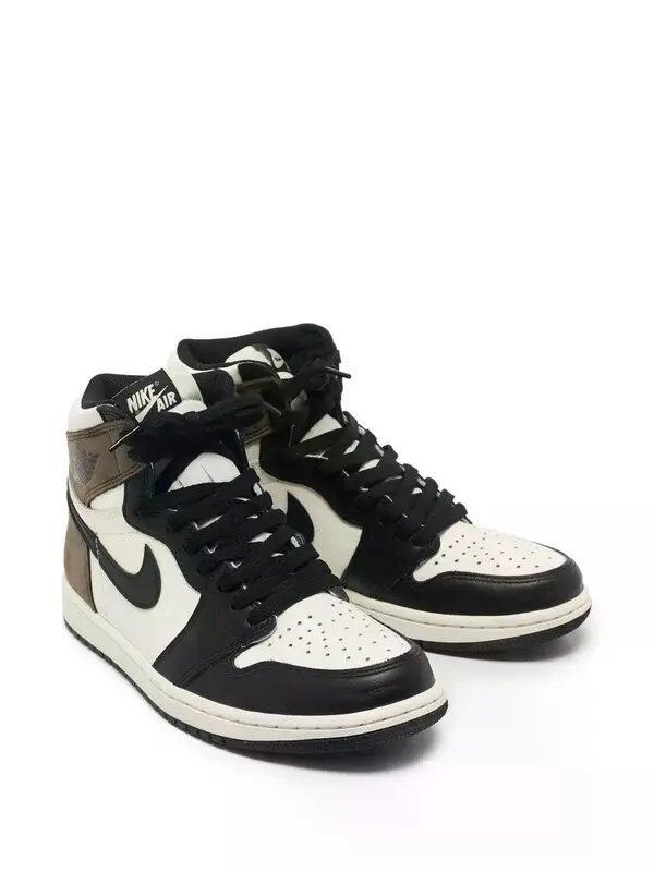 JORDAN Air 1 High Og Leather Sneakers - White