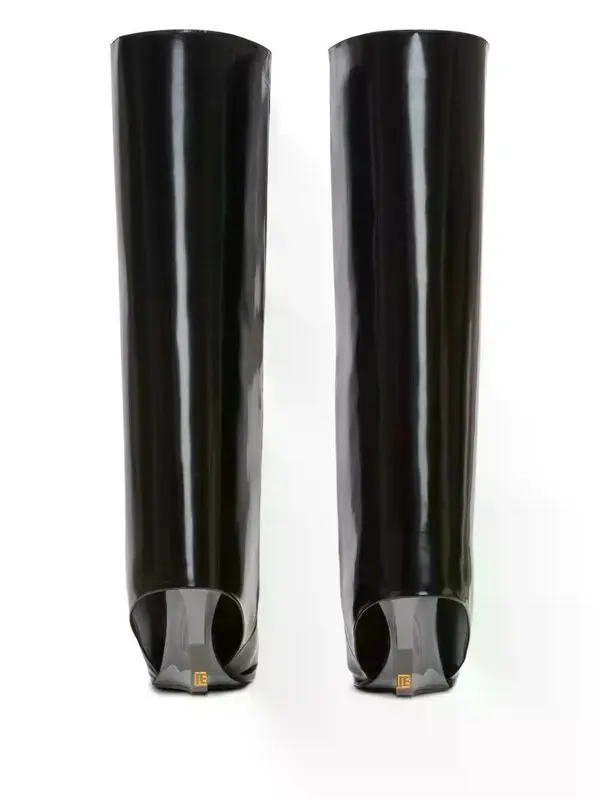 Balmain Wedge Pointed-toe Boots