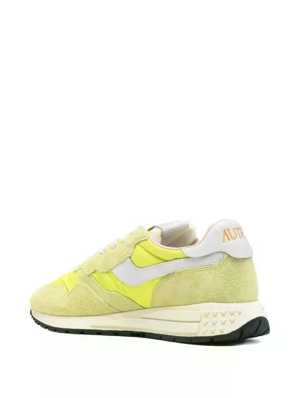 AUTRY Logo-patch Sneakers - Yellow