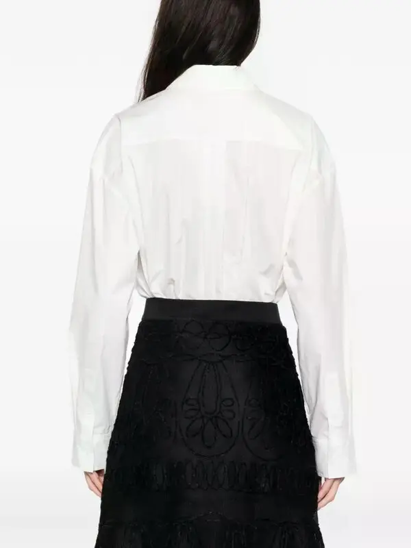 Maje Embroidered Basket-weave Knit Maxi Skirt