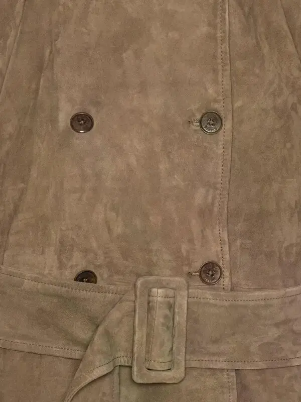 ROTATE BY BIRGER CHRISTENSEN Oversized Suede Jacket