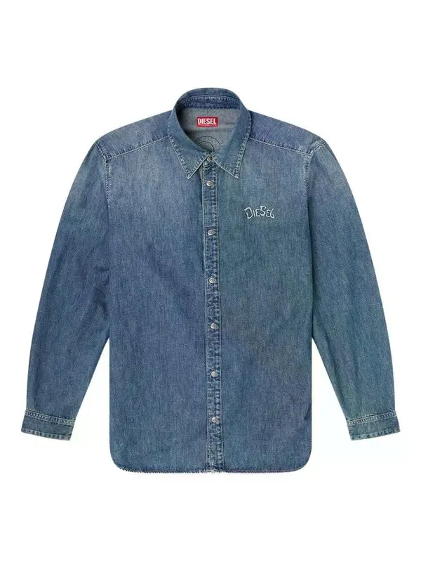 Diesel D-simply-s15 Denim Shirt - Blue
