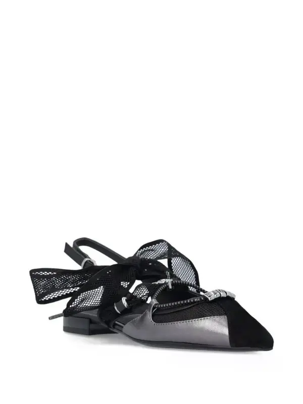 Pinko Bow Pointed Pumps