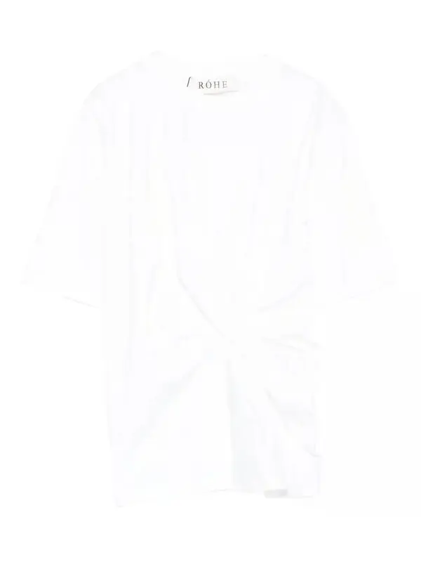 RÓHE Crew-neck T-shirt - White