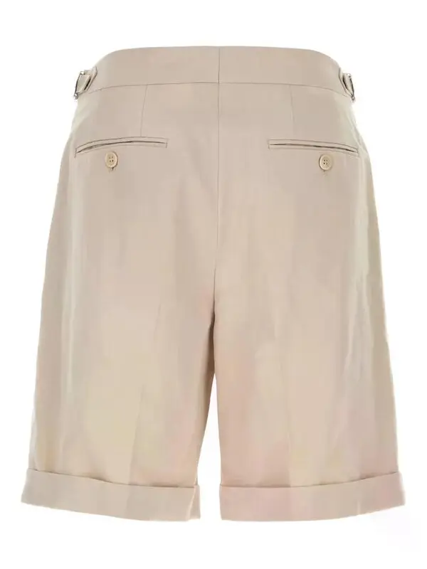 Brunello Cucinelli Cuffed Bermuda Shorts - Neutrals