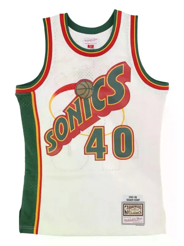Mitchell & Ness Shawn Kemp Seattle Jersey - White