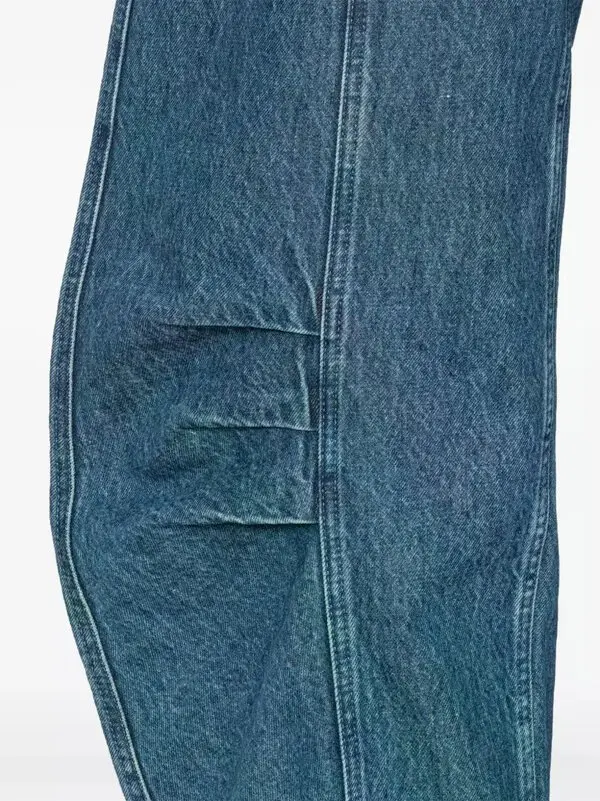 ROTATE BY BIRGER CHRISTENSEN Denim Cargo Trousers