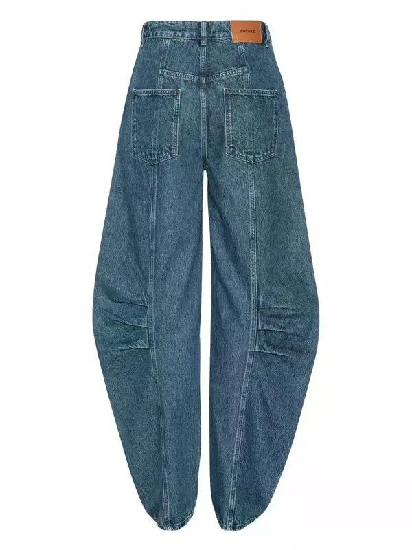 ROTATE BY BIRGER CHRISTENSEN Denim Cargo Trousers