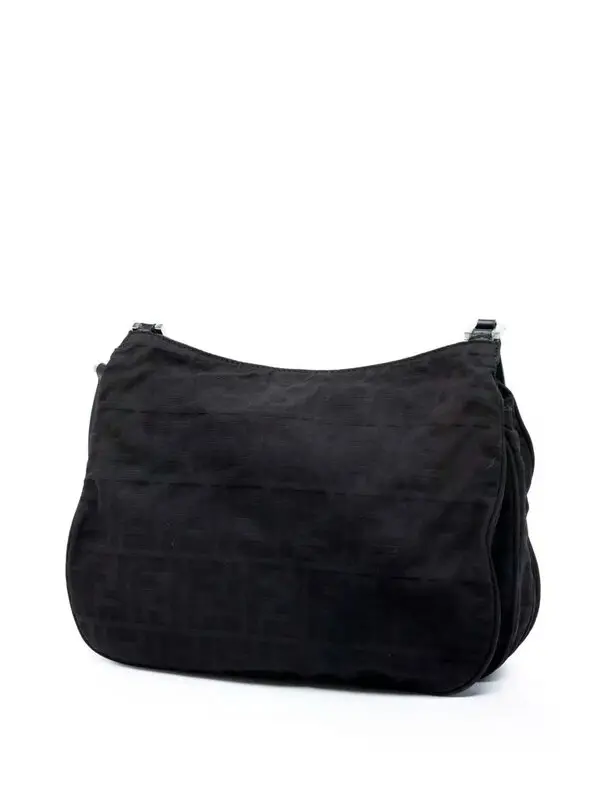 Fendi 2000-2010 Zucca Canvas Shoulder Bag