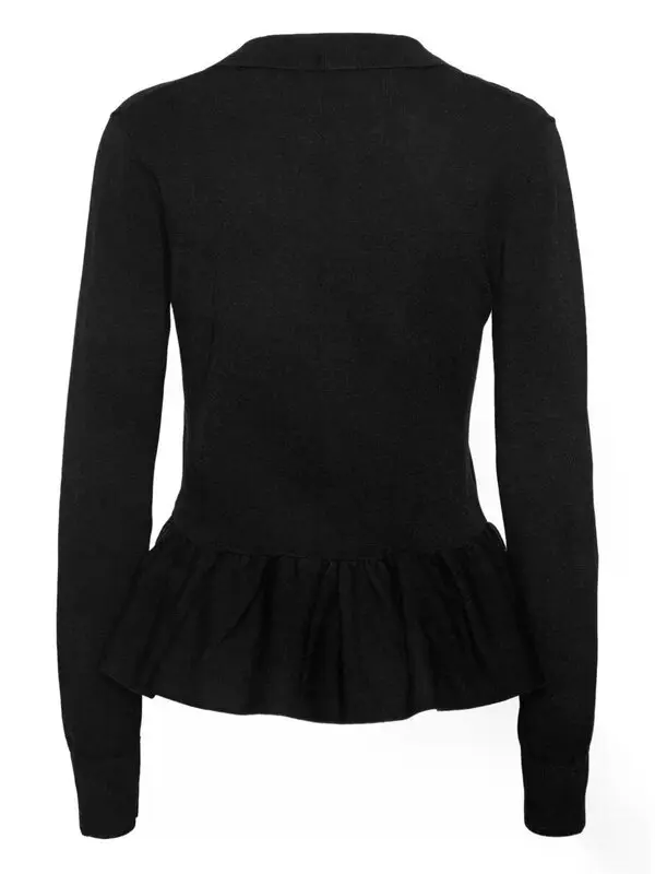 ROTATE BY BIRGER CHRISTENSEN Peplum Knit Top