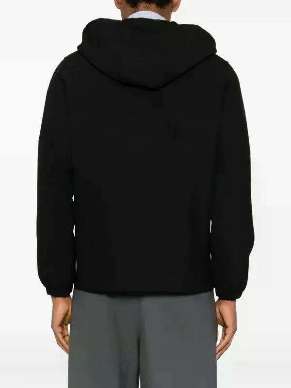Sandro Zip-fastening Hoodie - Black