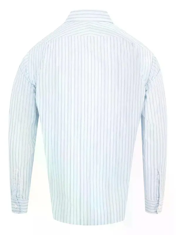 POST O'ALLS Striped Pocket Shirt