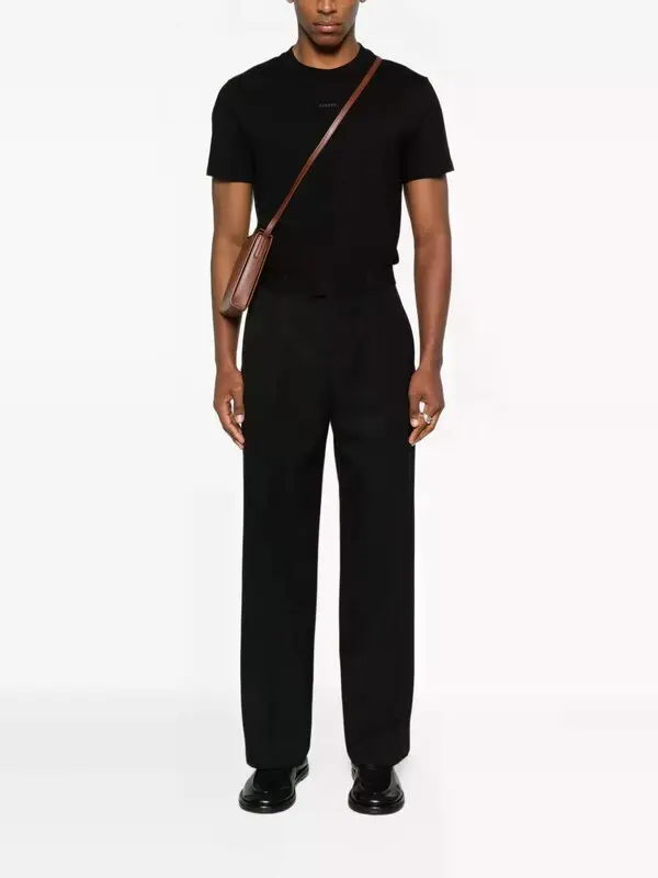 Sandro Cotton T-shirt - Black