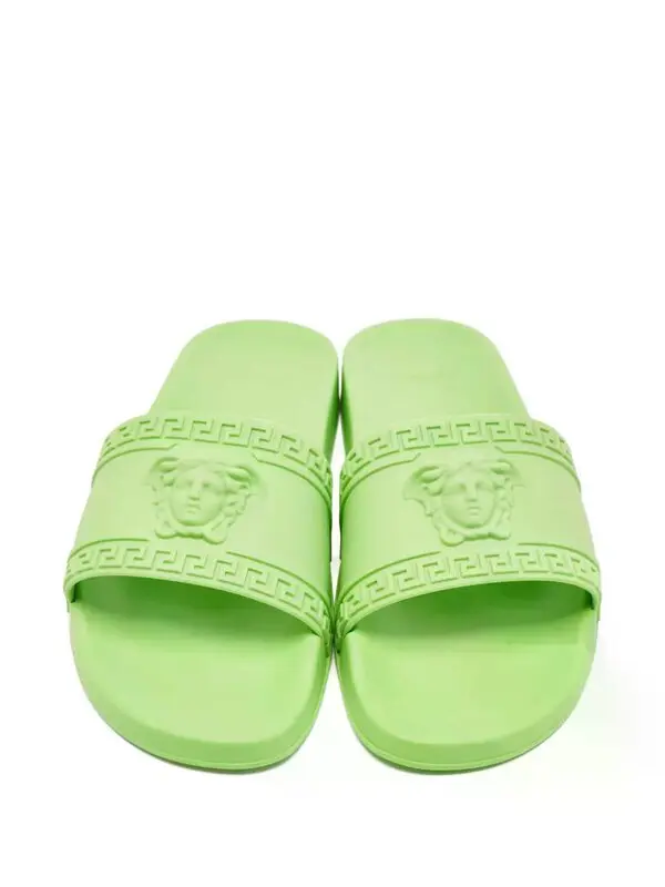 Versace Medusa Detail Flip-flops