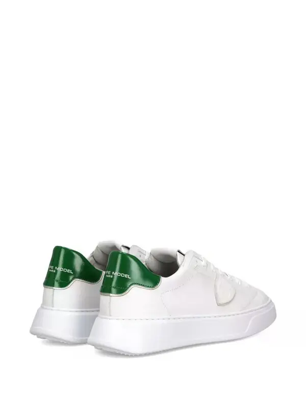 Philippe Model Temple Low Leather Trainers