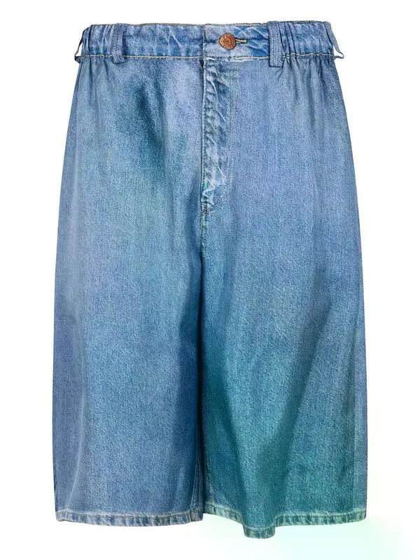 PIERRE-LOUIS MASCIA Wide Leg Trousers - Blue
