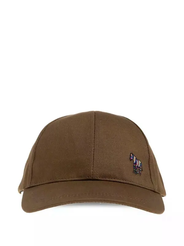 Paul Smith Cotton Baseball Cap - Brown