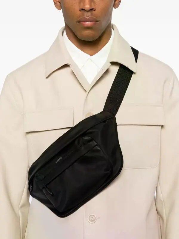 Sandro Zip-pocket Messenger Bag