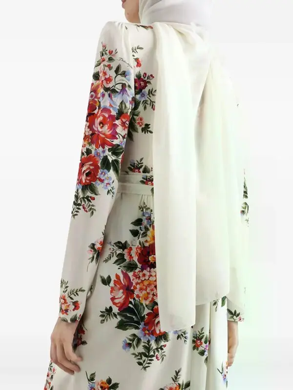 Dolce & Gabbana Flower Bouquet-print Maxi Dress