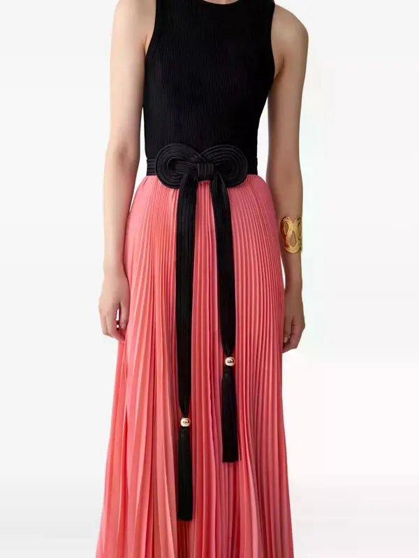 Carolina Herrera Satin Rope Belt