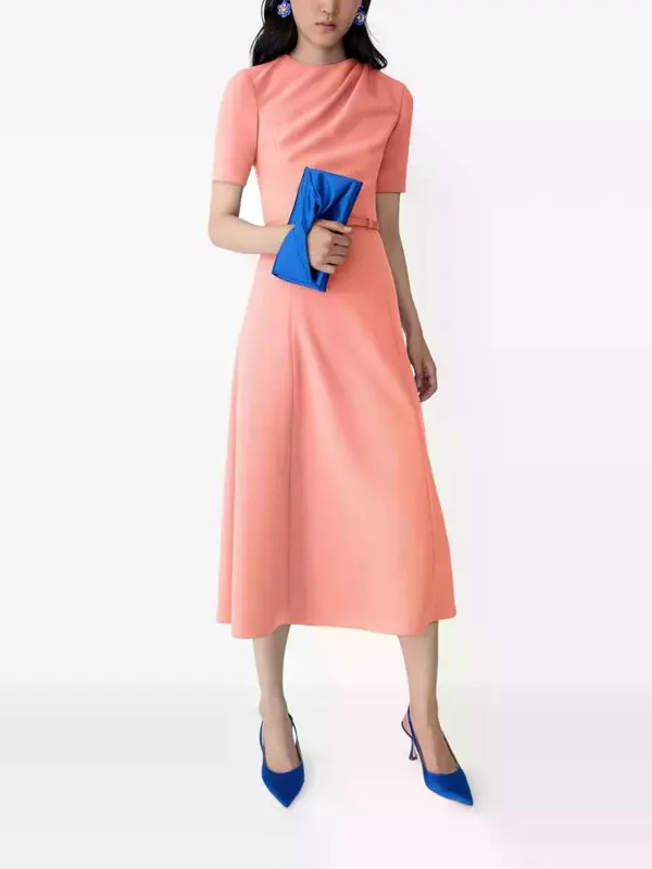 Carolina Herrera Belted Midi Dress