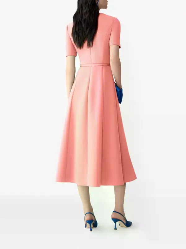 Carolina Herrera Belted Midi Dress