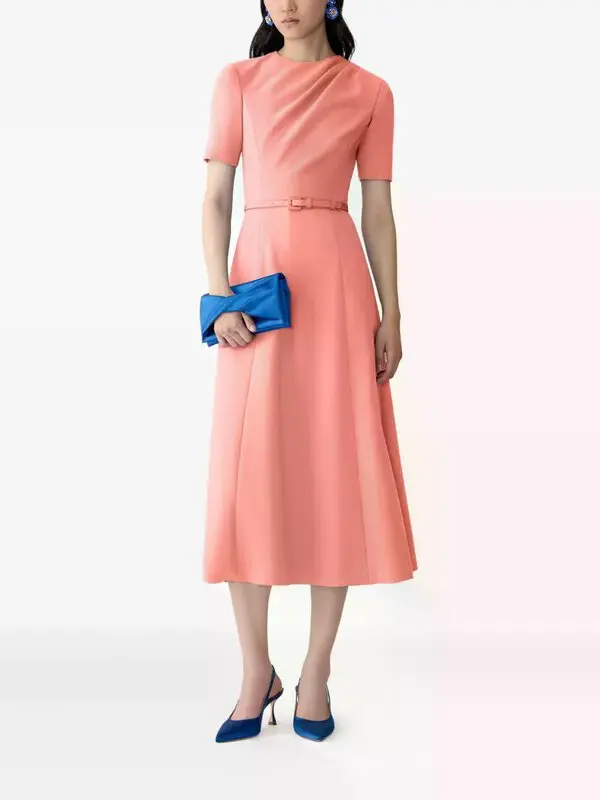 Carolina Herrera Belted Midi Dress