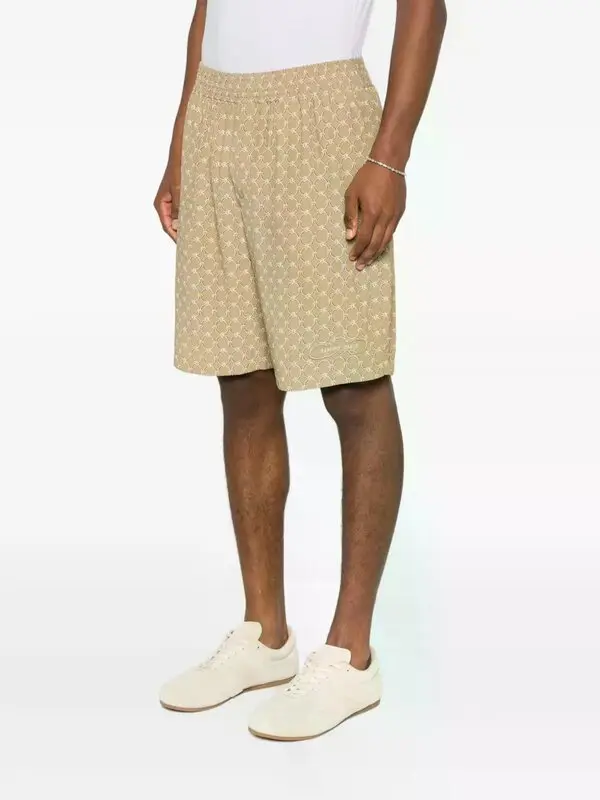 Sandro Geometric Patterned Shorts