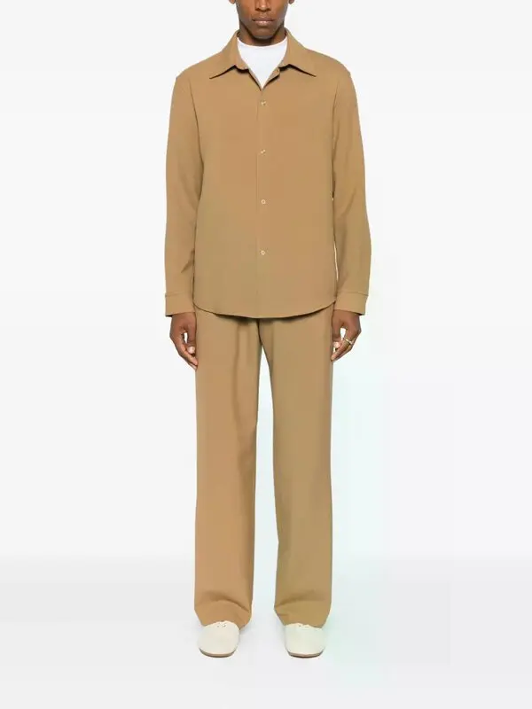 Sandro Long-sleeved Jersey Shirt