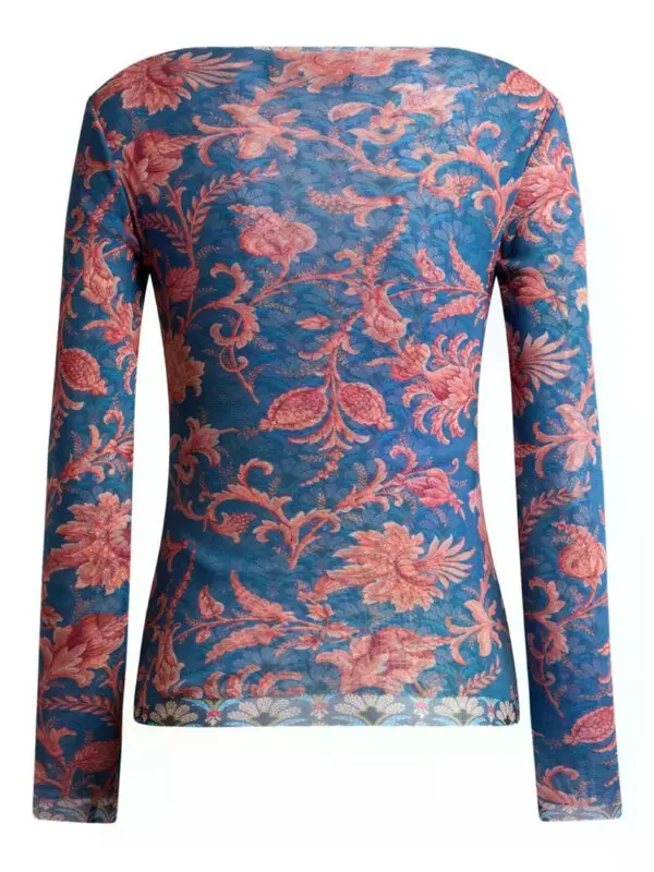 Etro Floral-motif Stretch Sweater