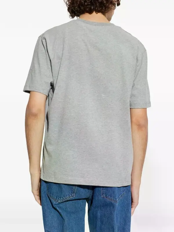 Etro Embroidered T-shirt - Grey