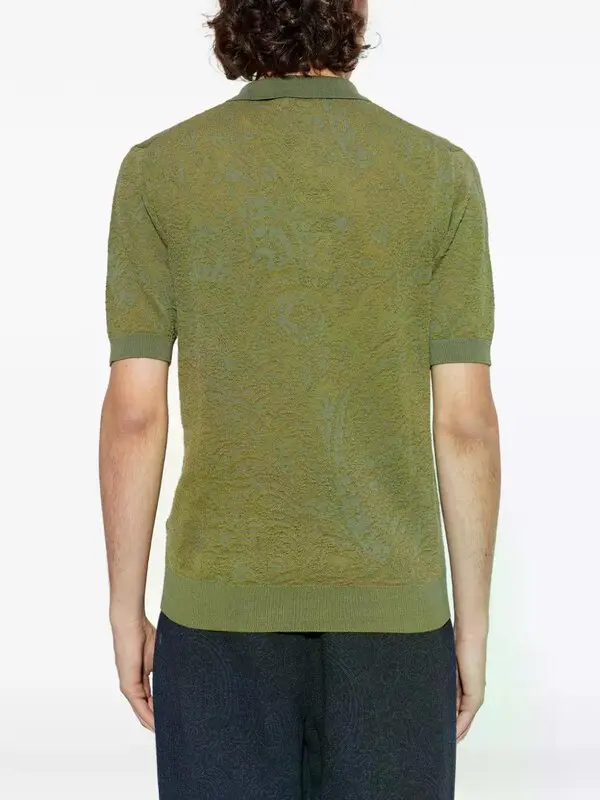 Etro Patterned Polo Shirt