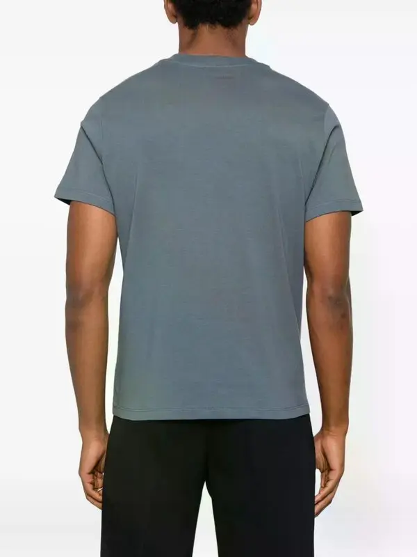Sandro Cotton T-shirt - Blue