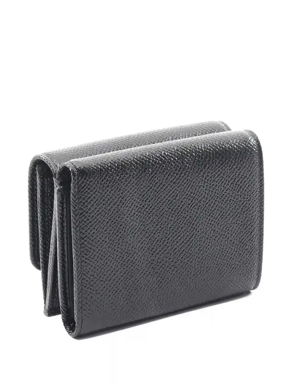 BVLGARI 20s Trifold Leather Wallet