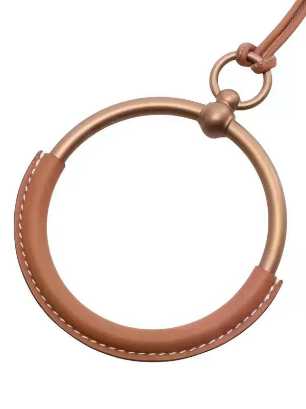 Hermès 2010s Loop Necklace