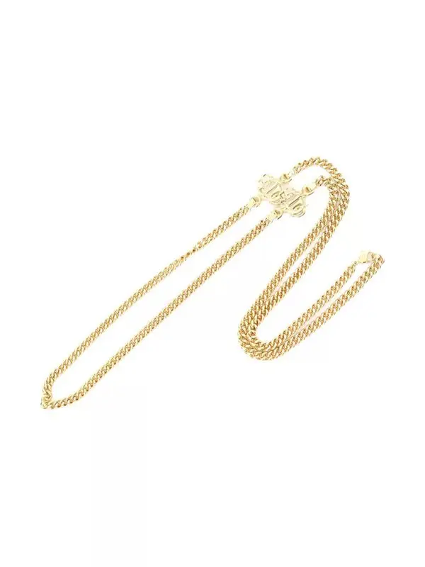 Dior 2010s Logo Chain Necklace - Gold