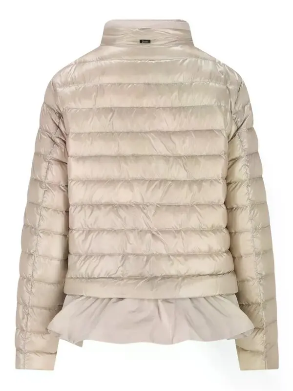 Herno Quilted Ruffled Jacket