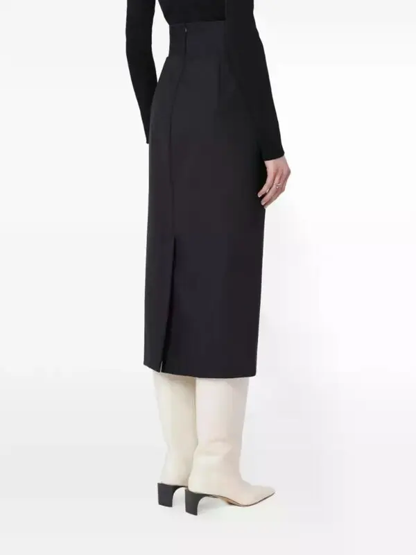 Sportmax Slit Midi Skirt
