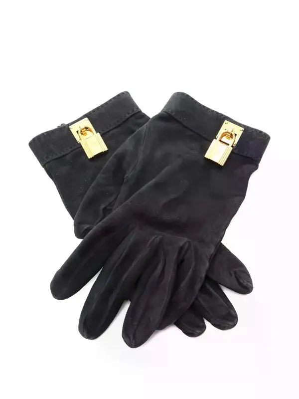 Hermès 2000s Kelly Gloves - Black