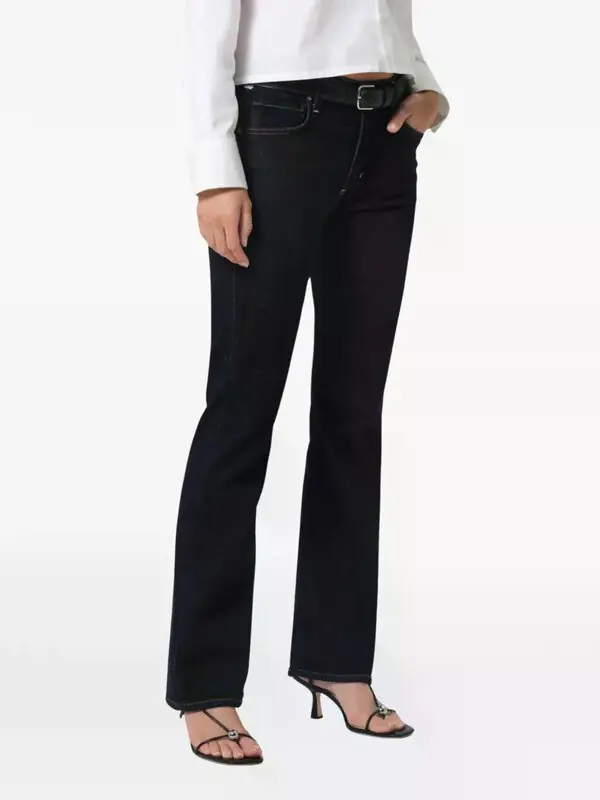 Citizens Of Humanity Genova Low-rise Bootcut Jeans - Blue