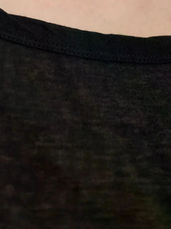 Rick Owens Long-sleeve Crop Top