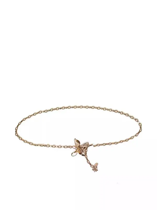 TWINSET Flower Chain Belt - Gold
