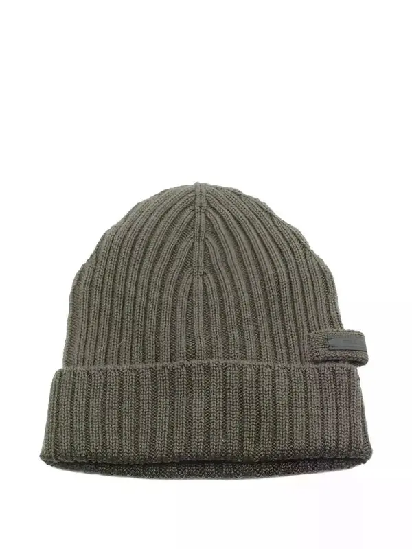 Prada Virgin Wool Beanie - Green