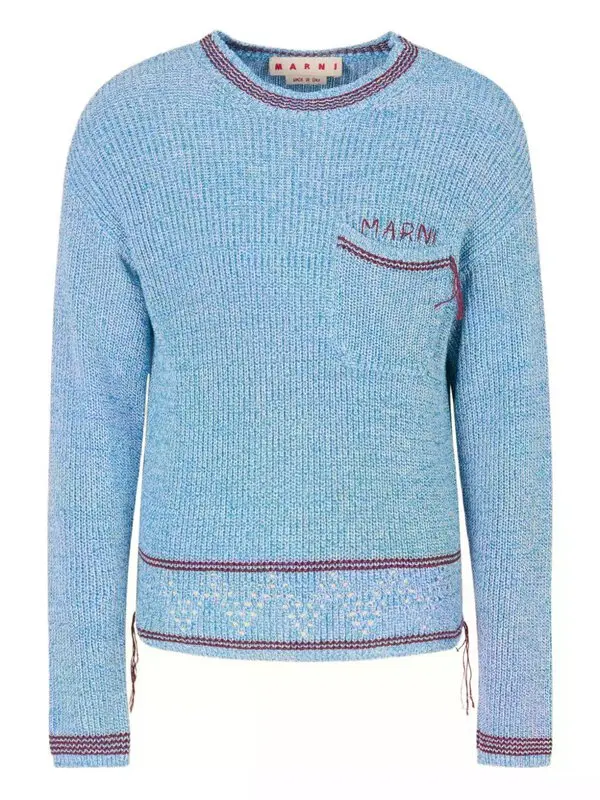 Marni Logo Pocket Sweater