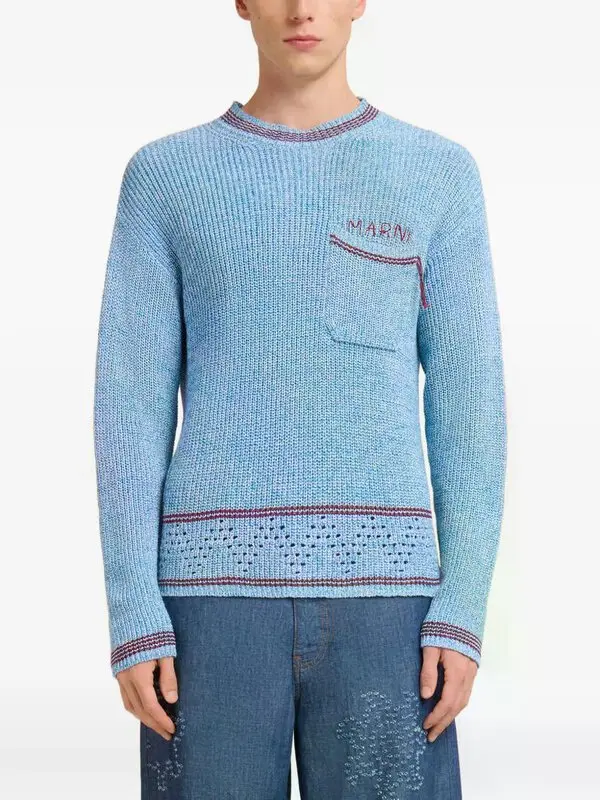 Marni Logo Pocket Sweater