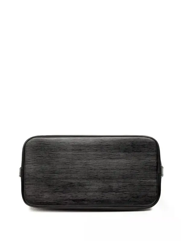 LOUIS VUITTON 1998 Epi Alma Pm Handbag - Black