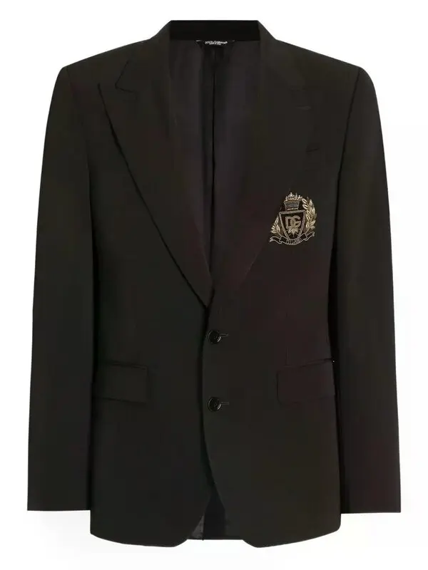 Dolce & Gabbana Embellished Single-breasted Blazer