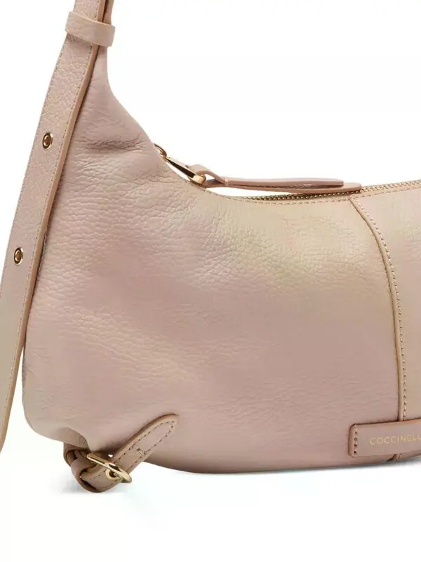 COCCINELLE Small Abigail Leather Shoulder Bag - Pink