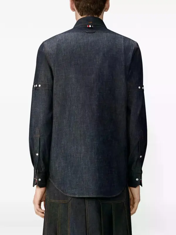 Thom Browne Button-fastening Shirt